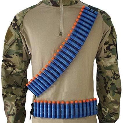 Amazon.com: 2 Pcs Plastic Blue Foam Toy Gun Bullet Dart Holder Blasters ...