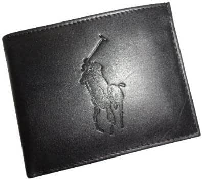 Amazon.com: Polo Ralph Lauren Men's Big Pony Wallet Black : Clothing ...