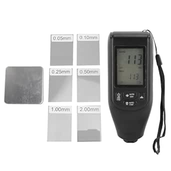Lybunair Paint Coating Thickness Scale, 0-2000um Range, 3 Units FE NFE ...