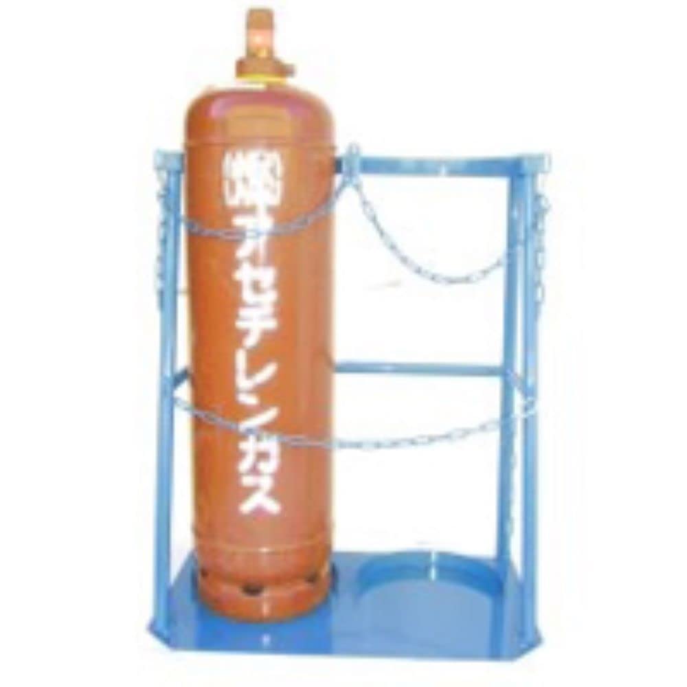 Amazon | MA7-2-S／工業用アセチレン7.0kgボンベ2本積スタンド | ピペットホルダー・スタンド | 産業・研究開発用品 通販