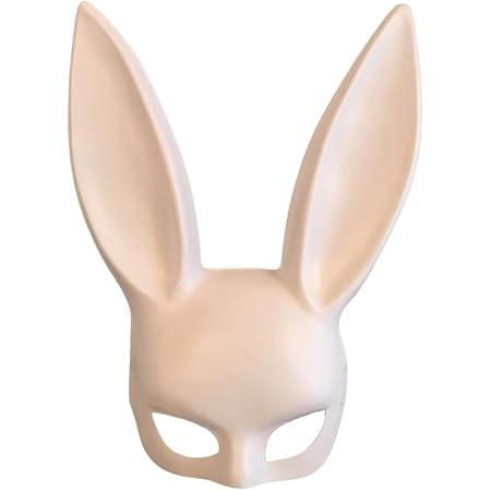 Amazon.com: UICIOP Christmas Party Mask Halloween Party Mask Cute Bunny ...