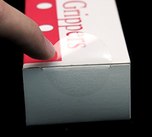 ChromaLabel 1.50 Inch Round Clear Wafer Seals, 5000 Stickers - Want It All
