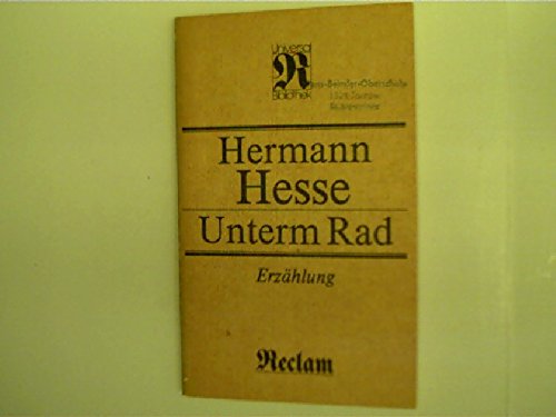 Unterm Rad : Hermann Hesse: Amazon.de: Bücher