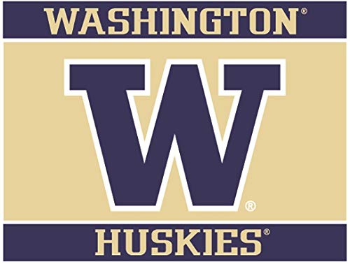 Amazon.com: 7 Inch UW W University of Washington Huskies Logo Removable ...