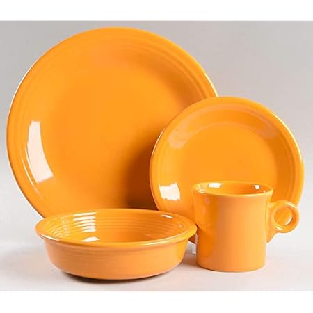 Amazon.com | Fiestaware 4 Piece Placesetting Mulberry 831343 ...
