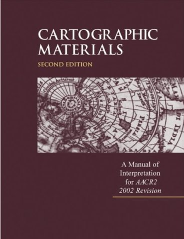 Buy Cartographic Materials: A Manual of Interpretation for AACR2 Book ...