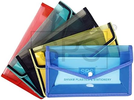 BESTDI Transparent Folder Envelope Cheque Folder and Documents ...