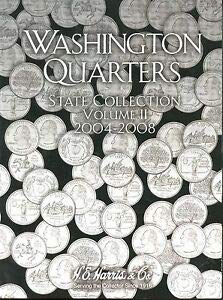 Washington Quarters State Collection Vol I and Vol II (coin collecting ...