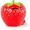 Amazon.com: Jay Franco Strawberry Shortcake Ceramic Piggy Bank - Kids ...