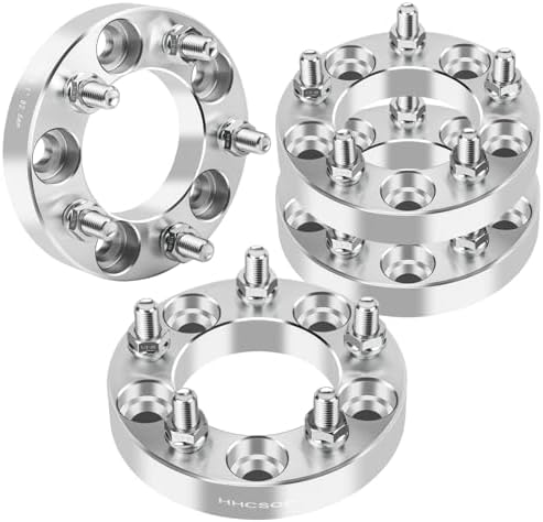 Amazon.com: HHCSOP 5x4.5 2" Wheel Spacers, Compatible with Mustang ...