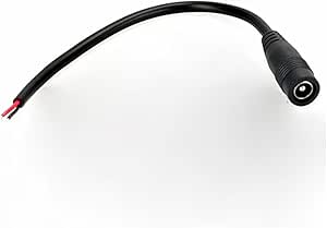 Amazon.com: YSJJZRL DC Power Pigtails Cable,DC 5.5MM x 2.1MM Female ...