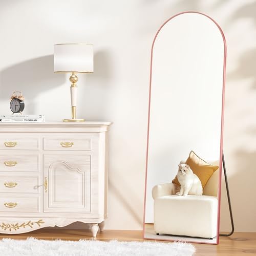 Amazon.com: 65" x 24"Full Length Mirror with Lights and Stand Touch ...