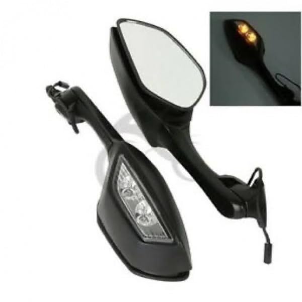 Moto Powerz LED rear view mirror for Ninja/Kawasaki/KTM Duke (all ...