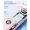 Amazon.com: SWEETFULL Portable Handheld Mini Fan with LED Display, 3-in ...