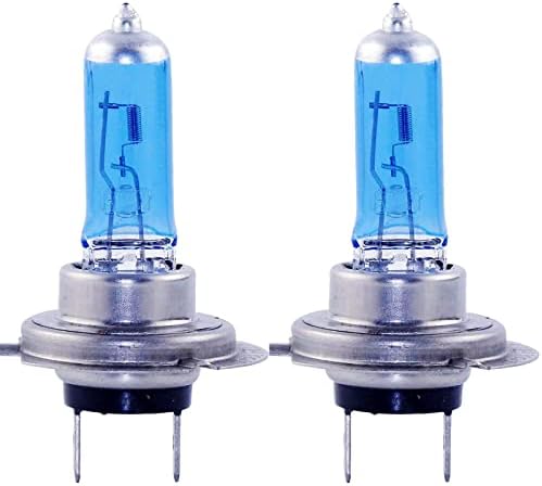 2 x H7 Headlight Bulbs Kits, 12V 100W 6500K Halogen Xenon Headlight ...