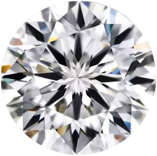 1 Carat Lab Grown Diamond Round Shape Diamond Stone Real Shining Cvd ...