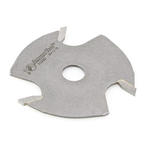 Amana Tool - 53200 Slotting Cutter 3 Wing x 1-7/8 Dia x 1/16 x 5/16 ...