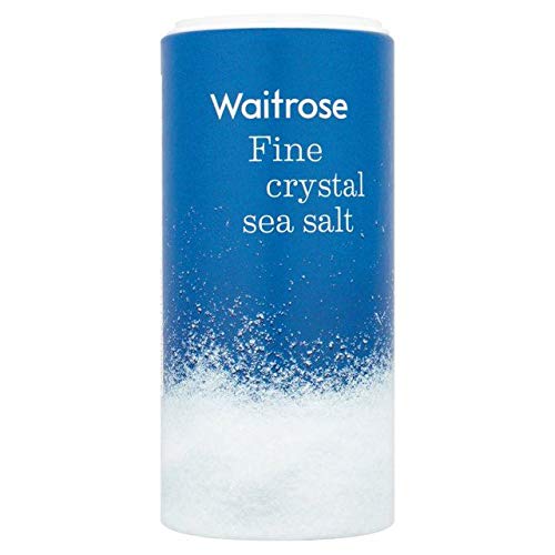 Amazon.com : Fine Sea Salt Crystals Waitrose 350g : Grocery & Gourmet Food
