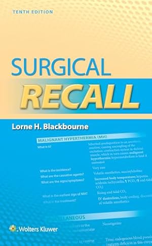 Surgical Recall: 9781496370815: Medicine & Health Science Books ...