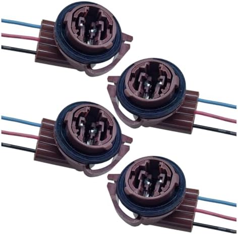 Amazon.com: 4PCS 3156 3157 Pre-Wired Harness Sockets, LED Bulbs Socket ...