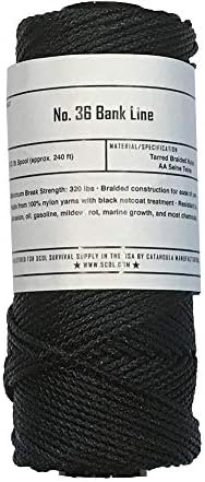 Amazon.com: 5col Survival Supply Braided Bank Line, 1/2 lb. Roll (No ...