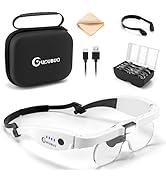 Amazon.com: GUOUBUO Magnifying Glass with Light, 1.5X-5.0X Magnifying ...