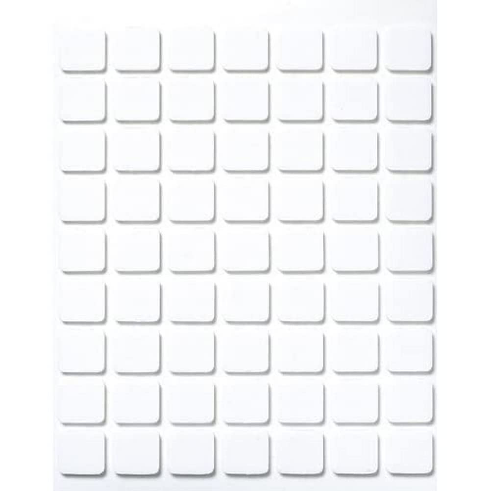 RAYHER HOBBY Pack of 63 Self-Adhesive Squares for Scrapbooking, Card ...