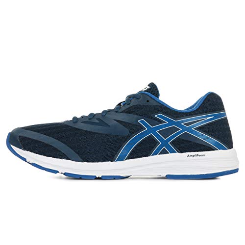 Buy ASICS Men's Pacifica Dark Blue/Victoria Blue/White Running Shoes ...