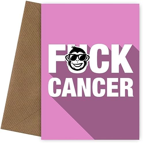 F*ck Cancer Card - Celebrate Cancer Free with Cancer Survivor Gifts for ...