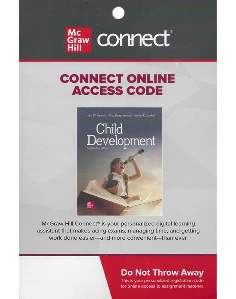 Connect Access Code Card for Child Development: An Introduction, 16th ...