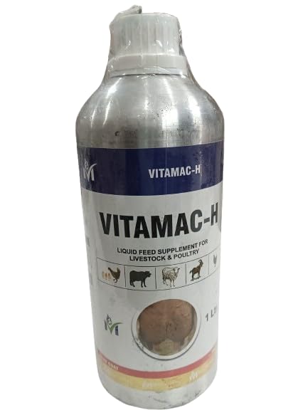 Vitamac-H Liquid Feed Supplement for Livestock and Poultry, 1 Litre ...