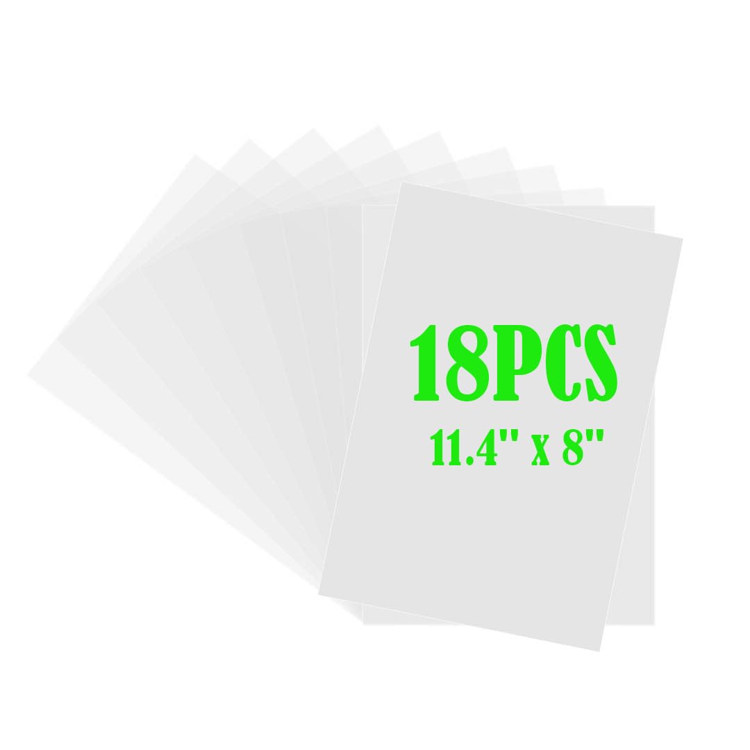 Amazon.com: Xmfdty Shrink Plastic Sheets for Craft,Large Size Shrink ...