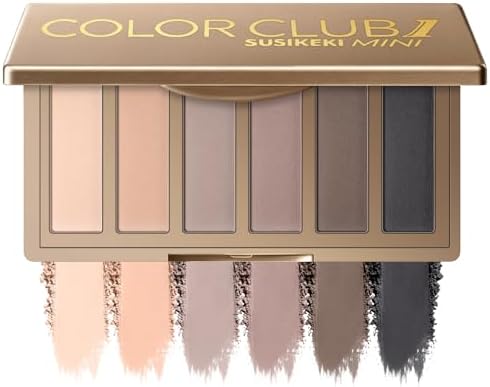 Amazon.com : SUSIKEKI 6 Colors Mini Eyeshadow Makeup Palette Neutral ...