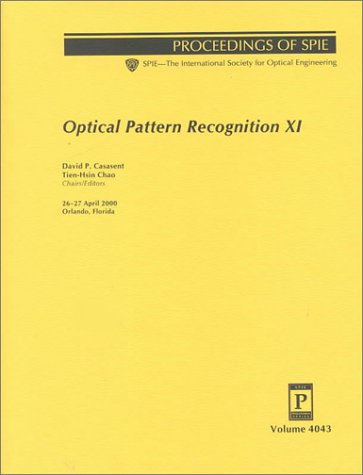 Buy Optical Pattern Recognition Xi (Proceedings of Spie Vol 4043) Book ...