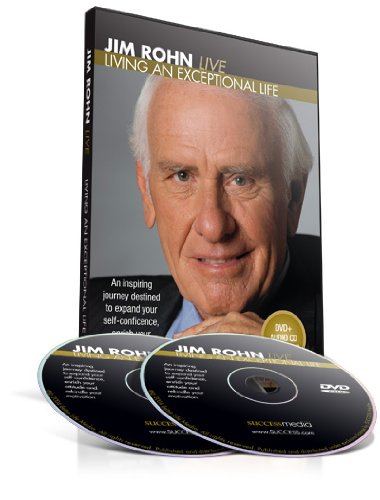 Jim Rohn - Jim Rohn Live: Living an Exceptional Life CD/DVD combo ...