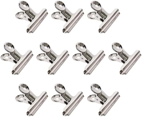 Qualsen Bulldog Clips Medium Binder Clips 50MM Bulldog Clips Large Bull ...