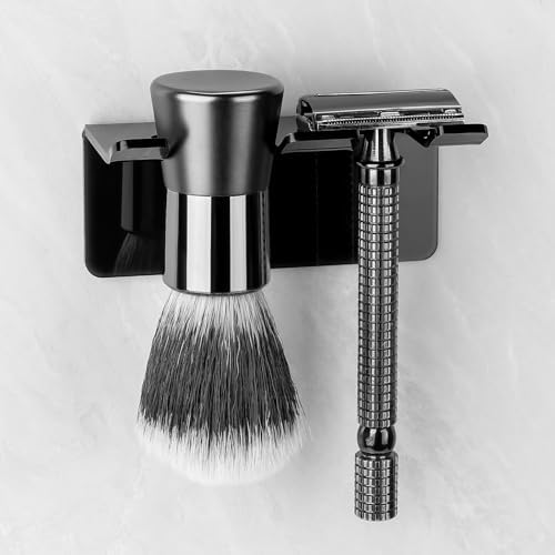 Amazon.com: PLAFOPE Beard brush holder shave brush organizer men razor ...