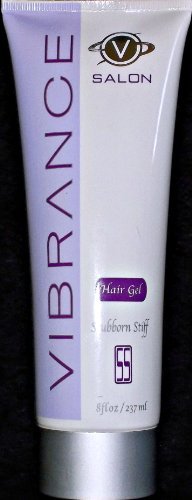 Amazon.com : Vibrance Salon Stubborn Stiff Hair Gel : Hair Styling Gels ...