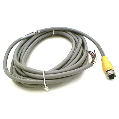 TURCK RKS 8T-4 PVC Jacket, 4 Meter Length, Shielded, Straight Female ...