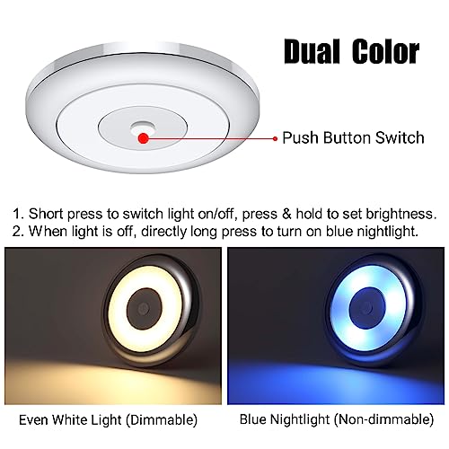 Snapklik.com : Acegoo RV LED Puck Light Camper Van 3 Overhead Ceiling ...