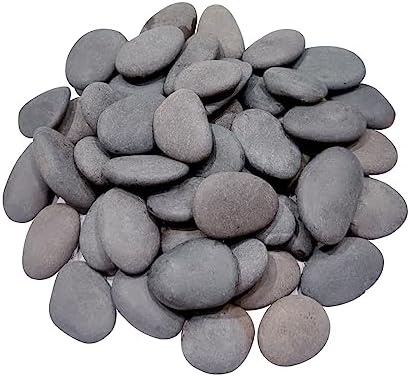 Amazon.com: lifetop 120PCS Painting Rocks, DIY Rocks Flat & Smooth ...