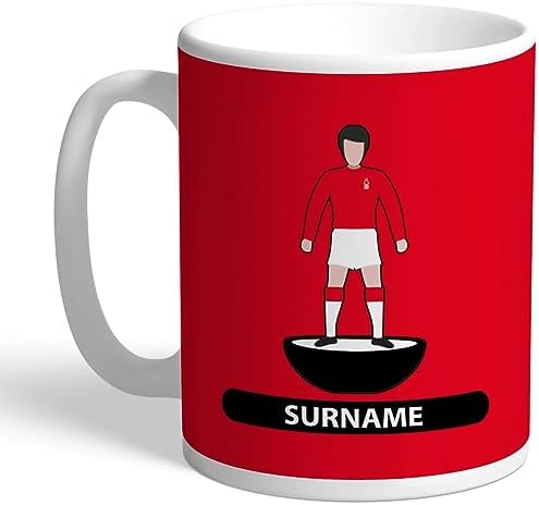 Nottingham Forest FC Personalised Player Figure 11oz Mug Fans, Great ...