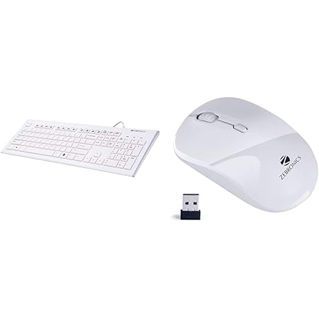 Amazon.in: Buy ZEBRONICS Zeb-DLK01 Wired USB Multimedia Keyboard with ...