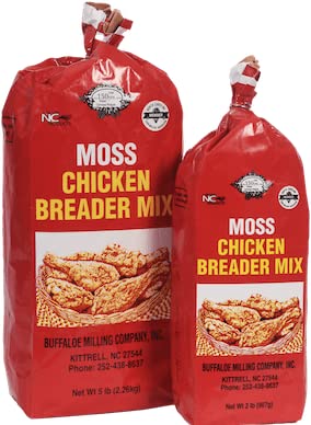 Amazon.com : Moss Chicken Breader Mix 80 oz Bag (5 Pound Bag) Buffaloe ...