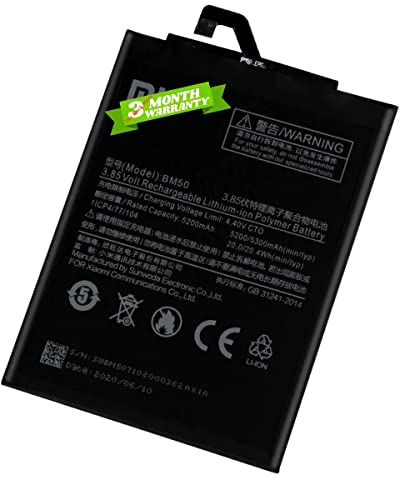Original BM50-5300mAh Battery for Mi Max 2 MDE40 MD140 with 3 Months ...