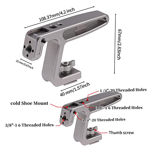 FOTGA Mini top handle with cold shoe mount, top handle, side handle ...