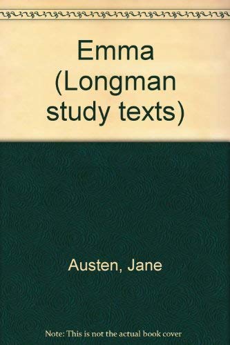 Amazon.com: Emma (Longman Study Texts): 9780582331532: Austen, Jane: 圖書