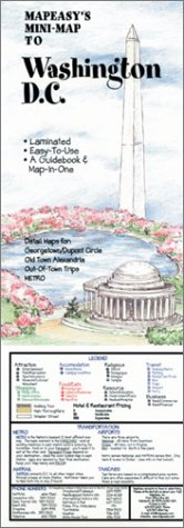 Amazon | Washington DC Mini Map (Mini Guidemaps S.) | MapEasy Inc ...