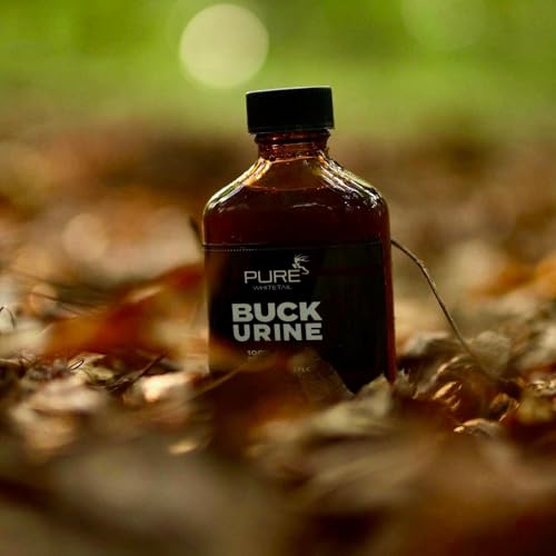 Pure Whitetail Buck Urine – Fresh Mock Scrape Scent – Best Hunting Scents
