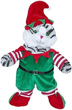 Amazon.com: Christmas Elf Teddy Bear Clothes Outfit Fits Most 14"-18 ...